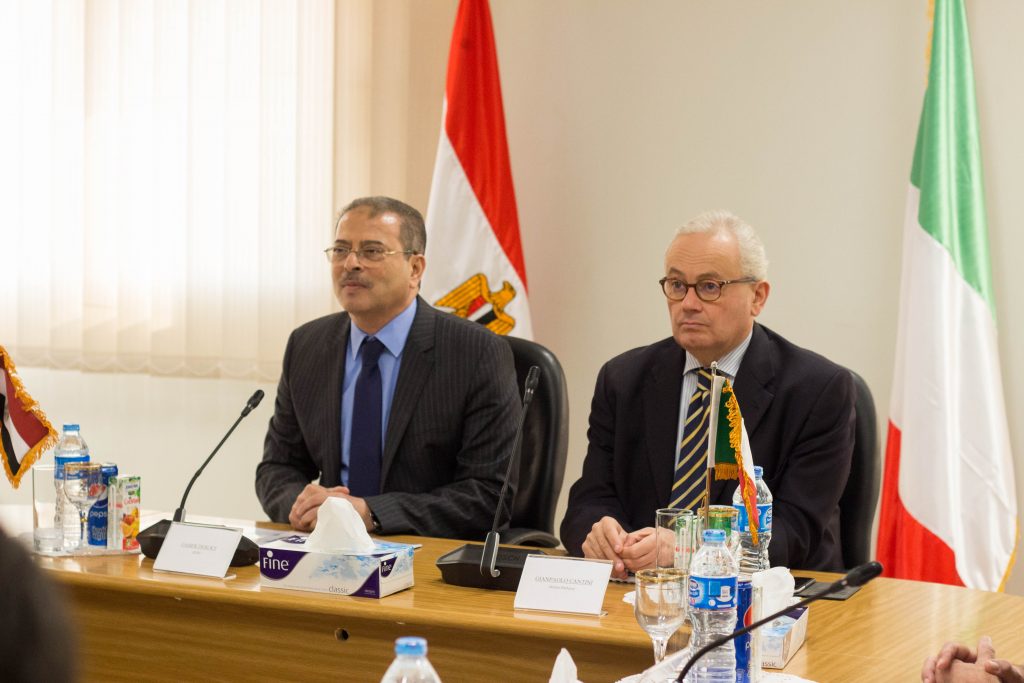 New italian Ambassador in Egypt